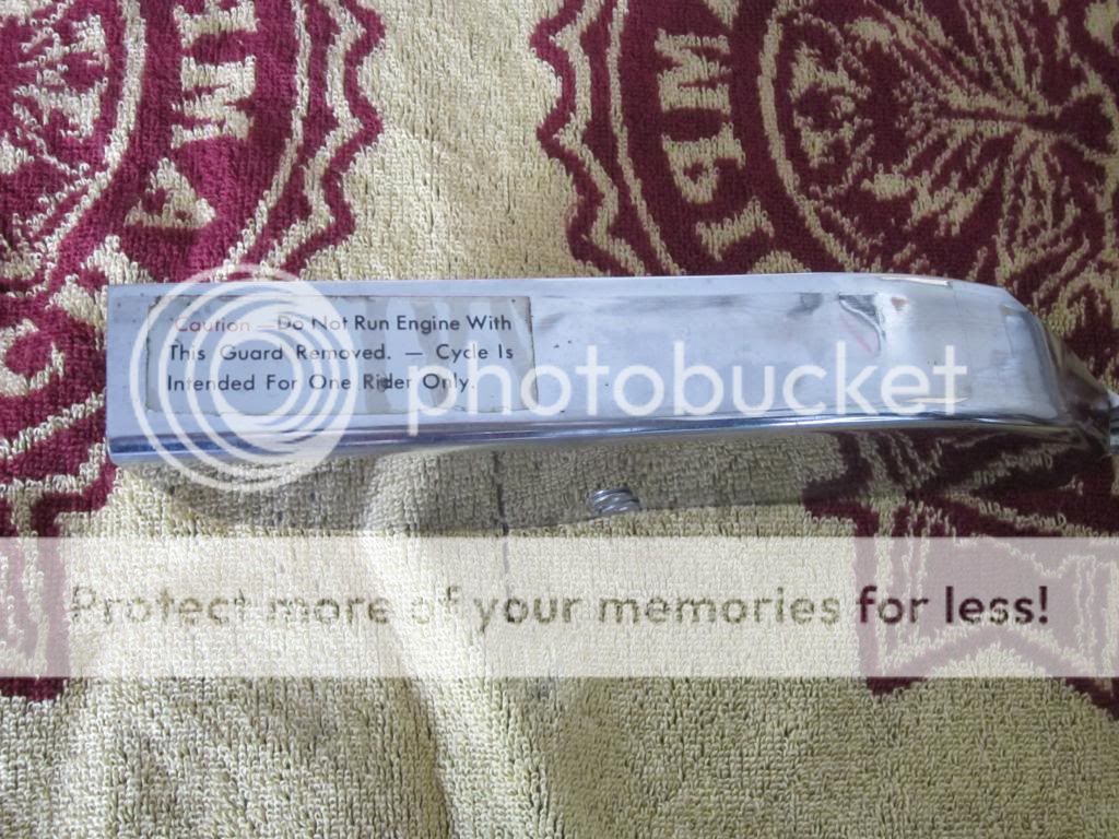 rupp chain guard | OldMiniBikes.com