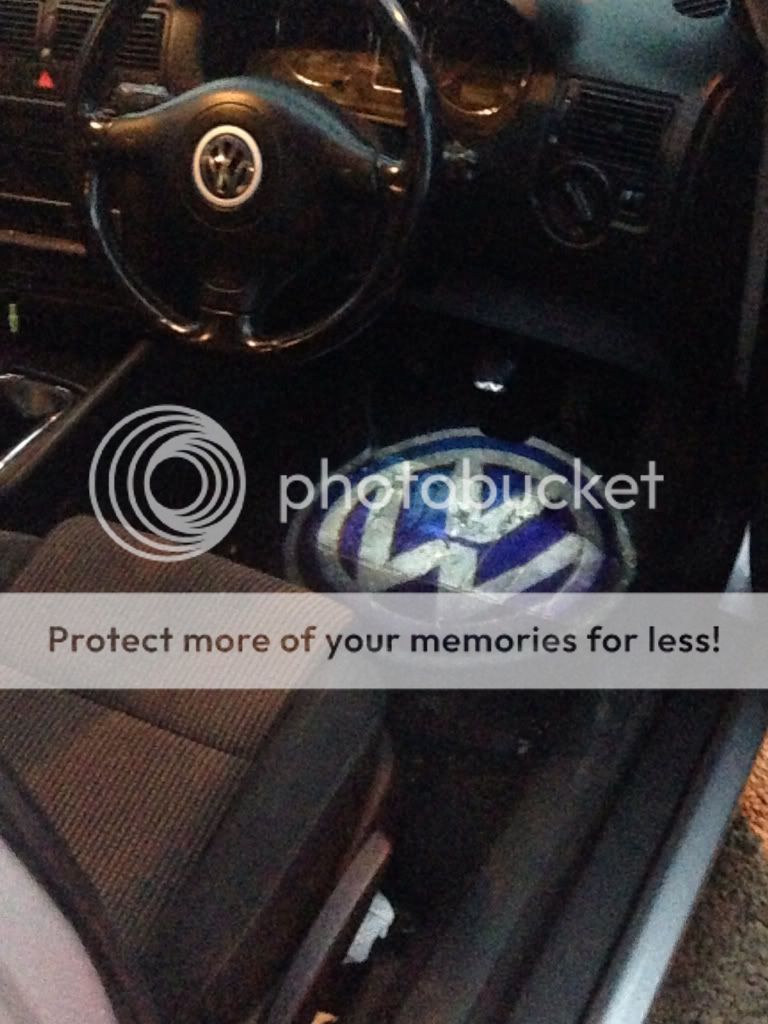 My VW footwell lights install | Volkswagen Mark IV Forum